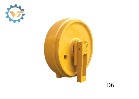 D6 Mini Excavator Front Idler Assembly Heavy Duty Front Idler Assembly