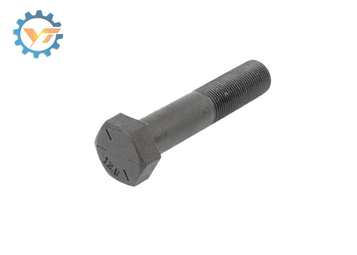 Grade 12.9 Track Shoe Bolts And Nuts For Bulldozer & Excavator Assembly